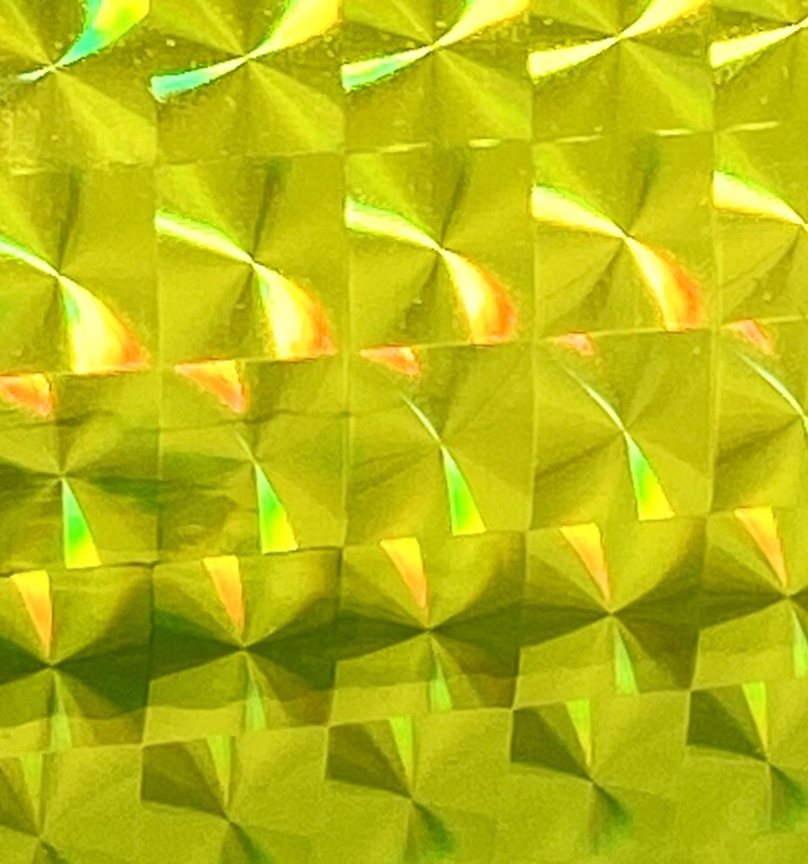 PRISM Sign Vinyl, Holographic 1/4" Mosaic, Pick Color + Size, Fantasy ...
