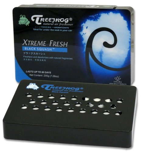 NEW LONG LASTING SCENT TREE FROG CAR AIR FRESHENER EXTREME FRESH BLACK ...