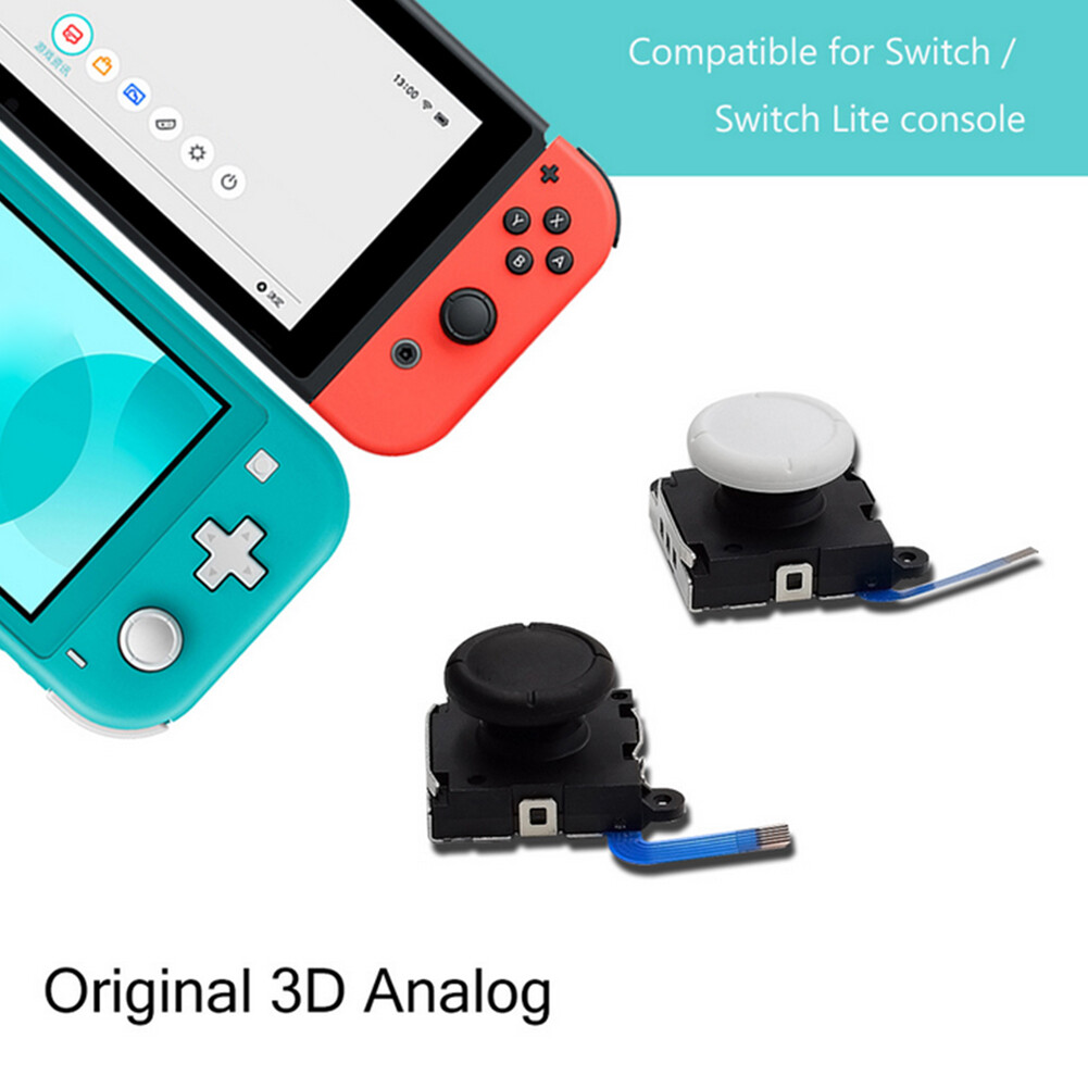 3D Gamepad Joystick ABS Thumb Stick Rocker Fit For Switch Lite Joy-con ...