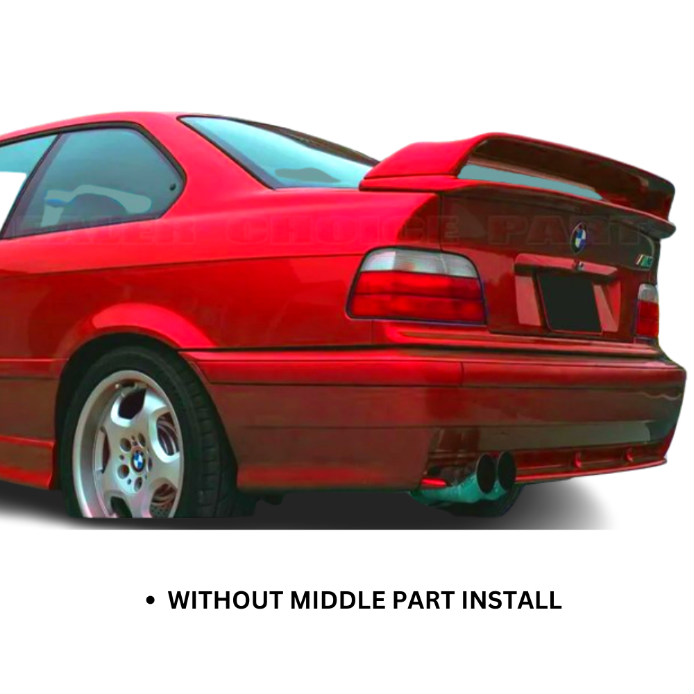 Boot Wing Fits BMW E36 LTW Rear Spoiler For BMW E36 SEDAN Trunk Matte ...