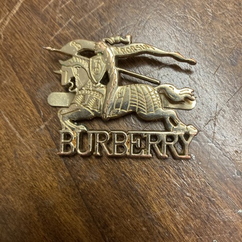 Burberry Equestrian Knight Horse Logo Piece, M330 | eBay
