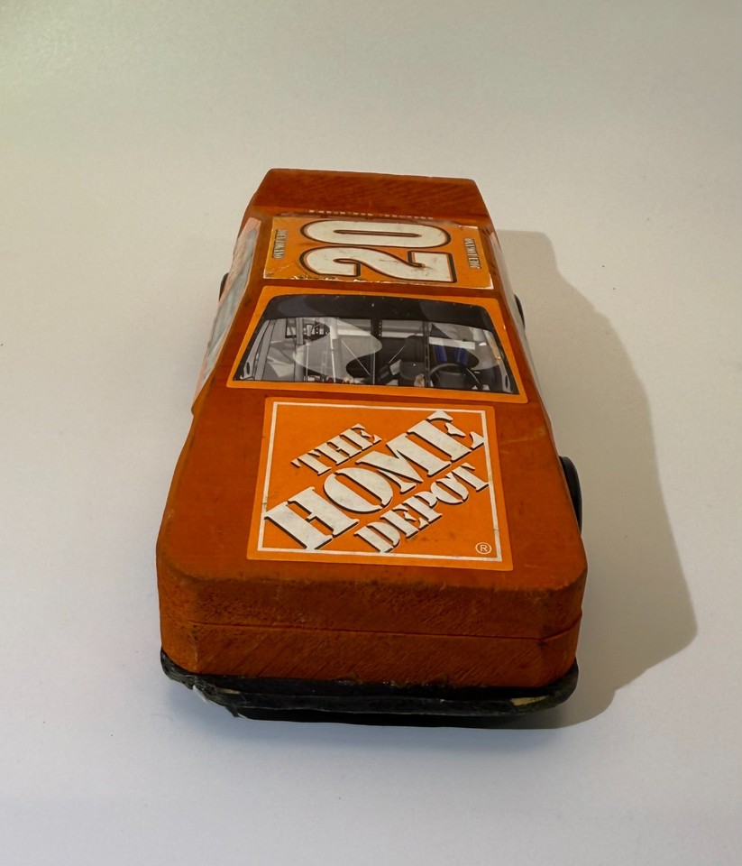 Custom Wood Joey Logano #20 Home Depot Pinewood Derby Style Car ...