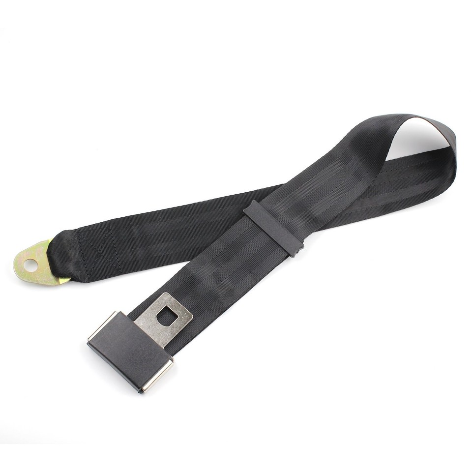 4PCS Truck Car Lap Seat Belts 2 Point Adjustable Single Seat Lap ...