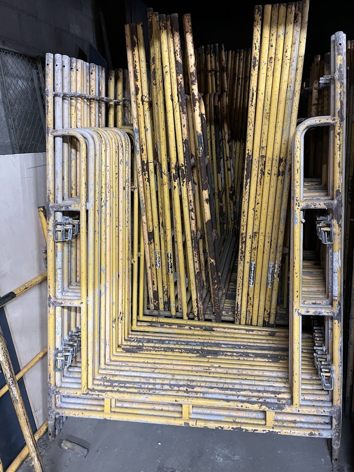 USED BILJAX SCAFFOLD FRAME 5'W x 6’6”H STEEL SCAFFOLDING QUANTITY | eBay