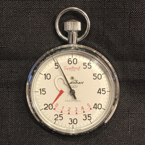 Hanhart- Yachting “sportcraft” Timer 7 Jewel German Made- Anti Magnetic ...