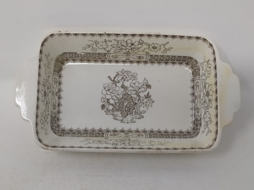 COPELAND SPODE BROWN CHINESE ROSE PATTERN small SERVING DISH | eBay