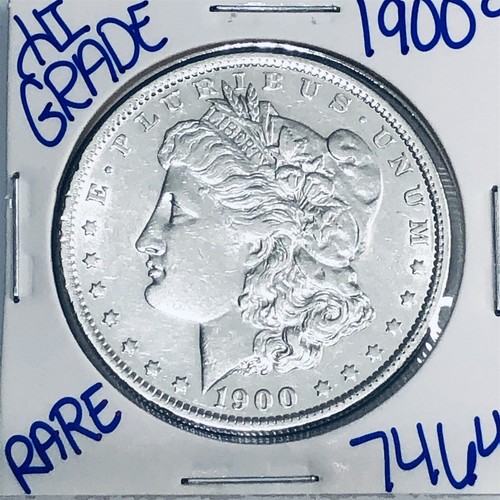 1900 O MORGAN SILVER DOLLAR AUTHENTIC HI GRADE U.S. MINT COIN FREE ...