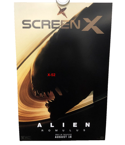 Alien Romulus Screen X movie Xenomorph Regal Exclusive poster 11x17 | eBay
