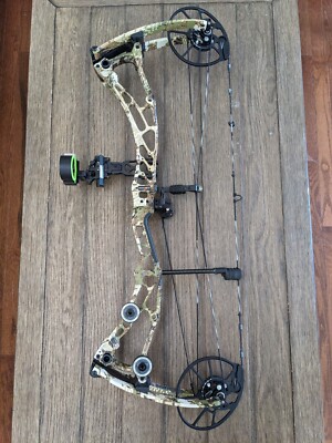Bowtech Solution SS w/ Black Gold Ascent Verdict Sight and Bow Case | eBay