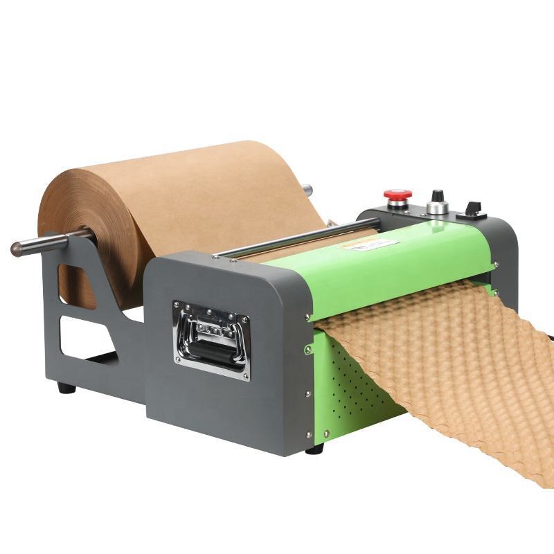 Automatic Honeycomb Craft Paper Bubble Making Pressure Paper Cushion ...