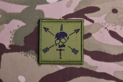 Mini Special Forces Woven Patch SFARTAETC Nous Defions CIF Green Beret ...