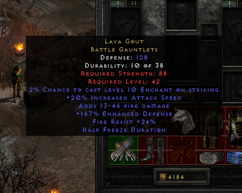 Lava Gout Battle Gauntlets / Diablo 2 Resurrected / PC / Non-Ladder SC ...