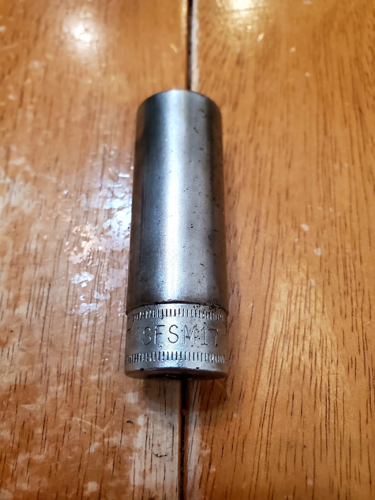 Snap On 3/8" Drive 17MM 6PT Metric Deep Chrome Socket SFSM17 | eBay