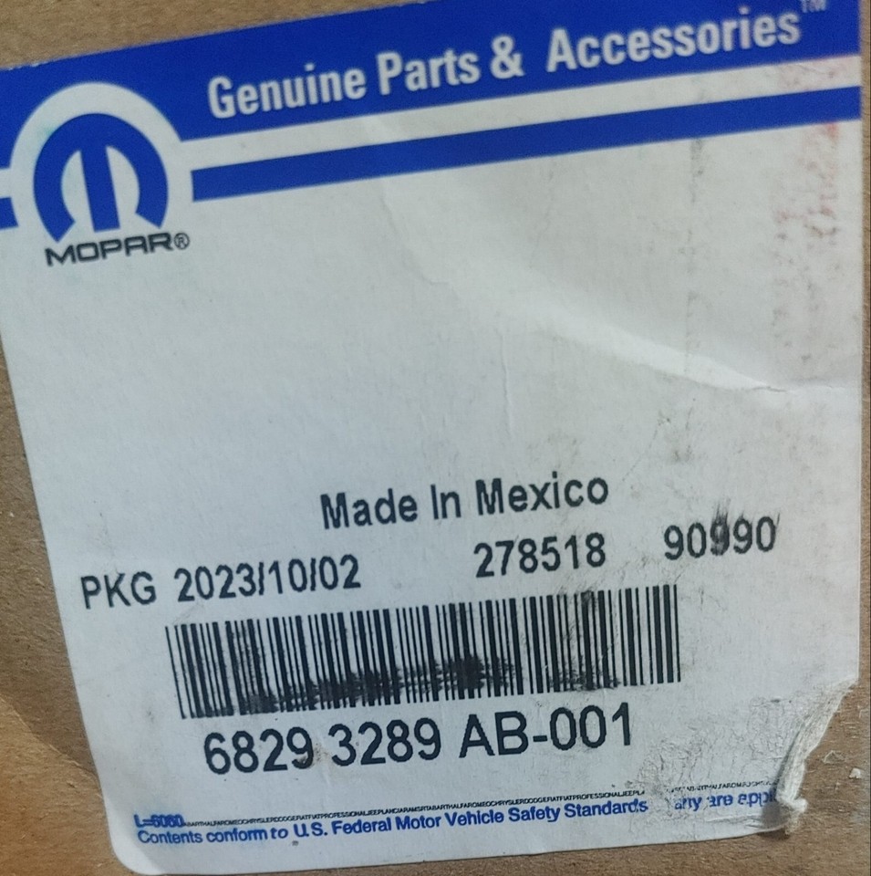 Cylinder Head, Left Side - Mopar (68293289AB) Free Head Cylinder Gasket ...