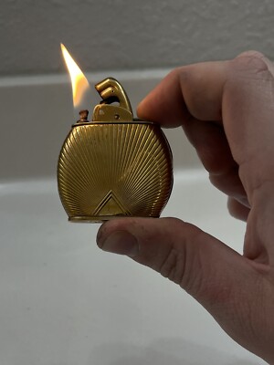 Evans 1940’s Oval Spitfire Lighter In Decorative Gold Finish | eBay