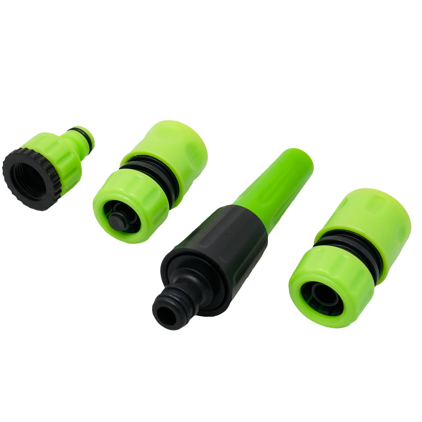 4pcs Hose Pipe Connector Set 1/2" Water Watering Garden Tap Adaptor ...