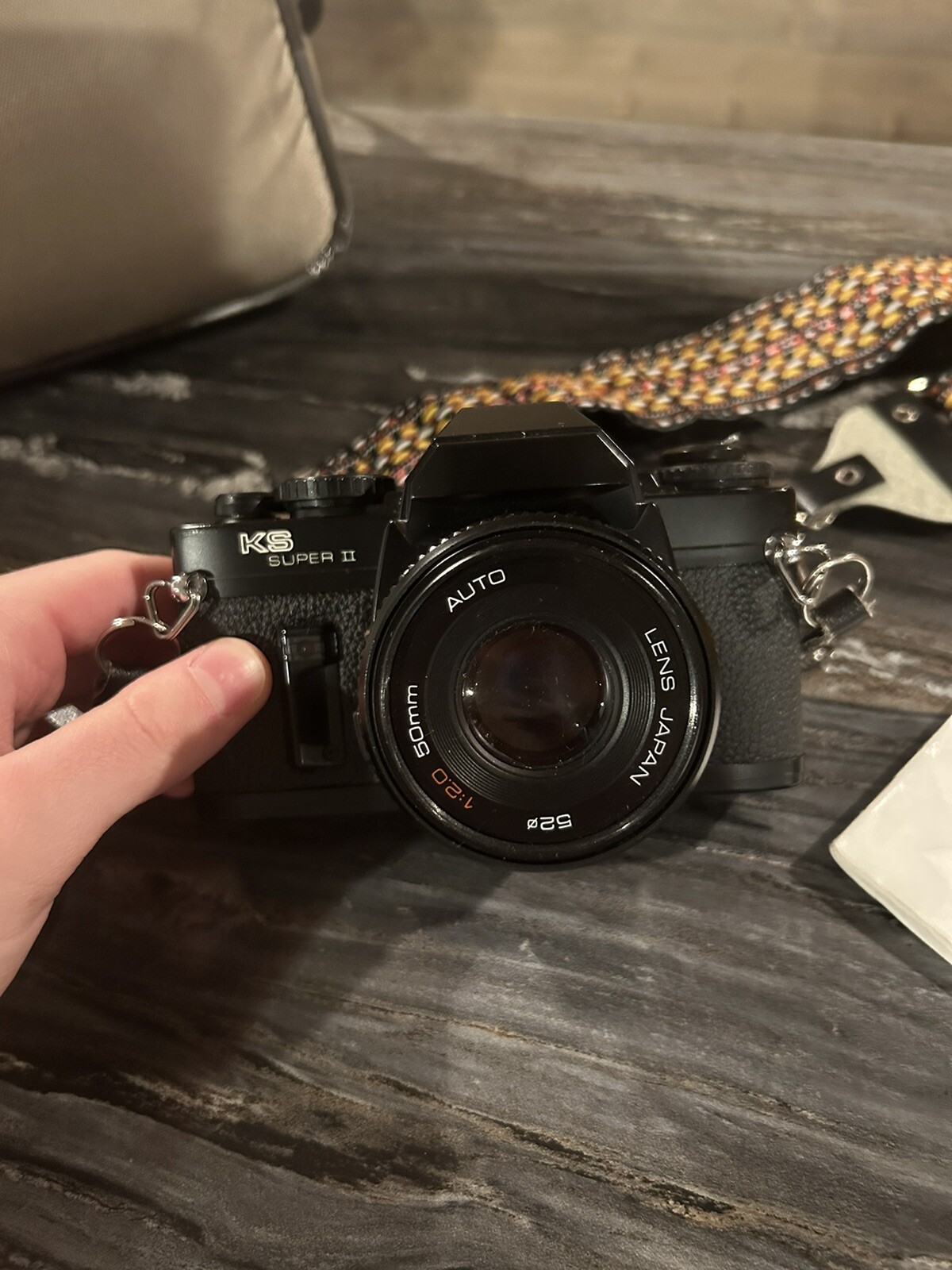 Vintage Sears KS Super II SR2000 35MM SLR Camera With Lens and Flash ...