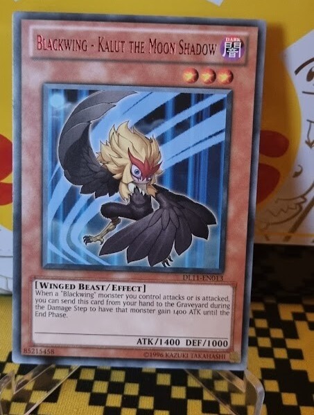 Yugioh Blackwing - Kalut the Moon Shadow -DL11-En013 Red Rare | eBay
