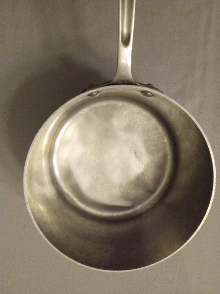 VINTAGE ALL-CLAD STAINLESS STEEL SAUCE PAN POT. NO LID, 4 QUART USED ...