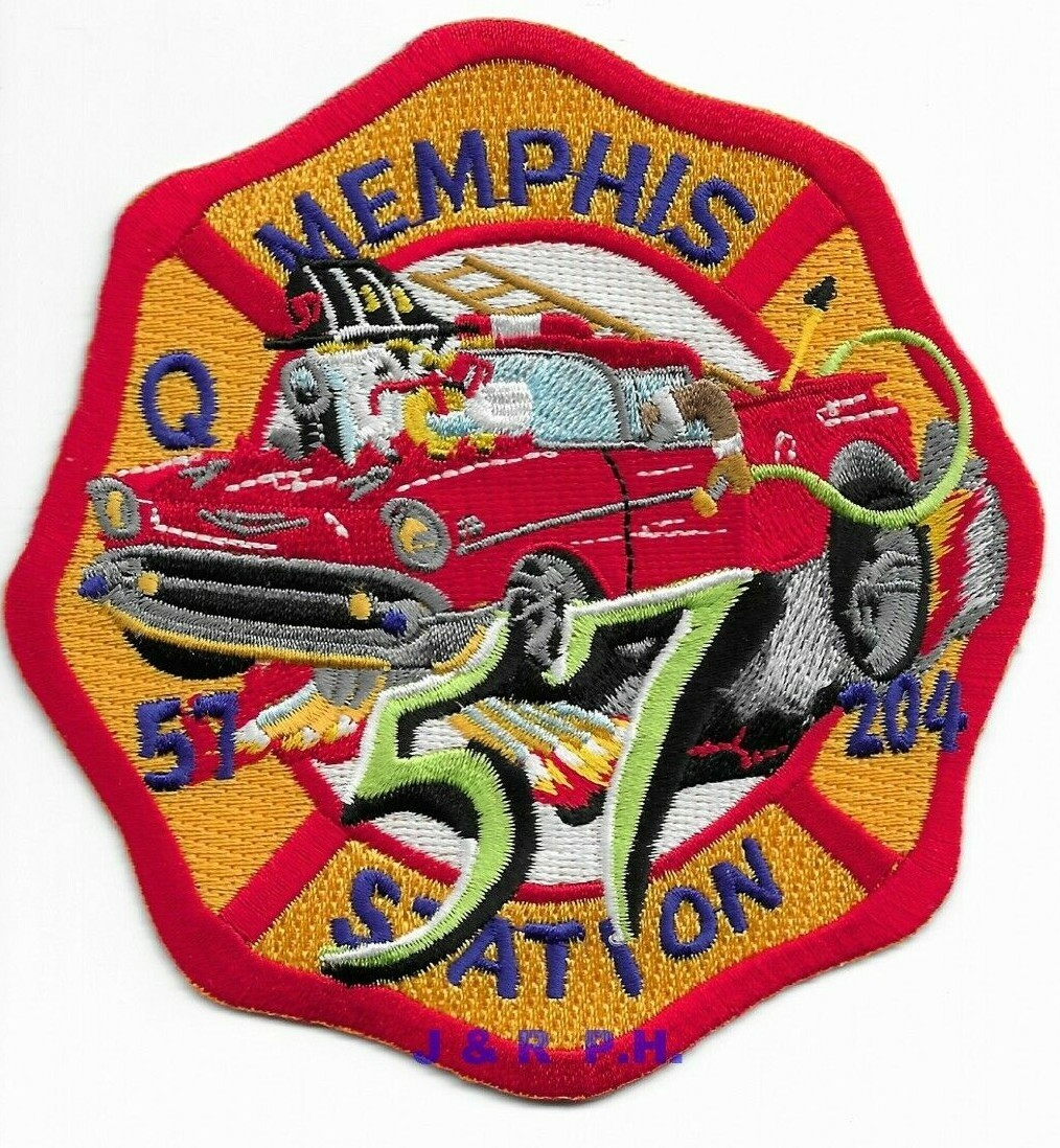 *NEW* Memphis Station - 57 / Quint - 57", Tennessee (4.25" x 4.5") fire ...