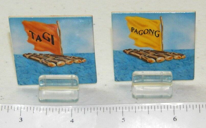 2000 Survivor Outwit Outplay Outlast Board Game 2 Team Player Mover ...