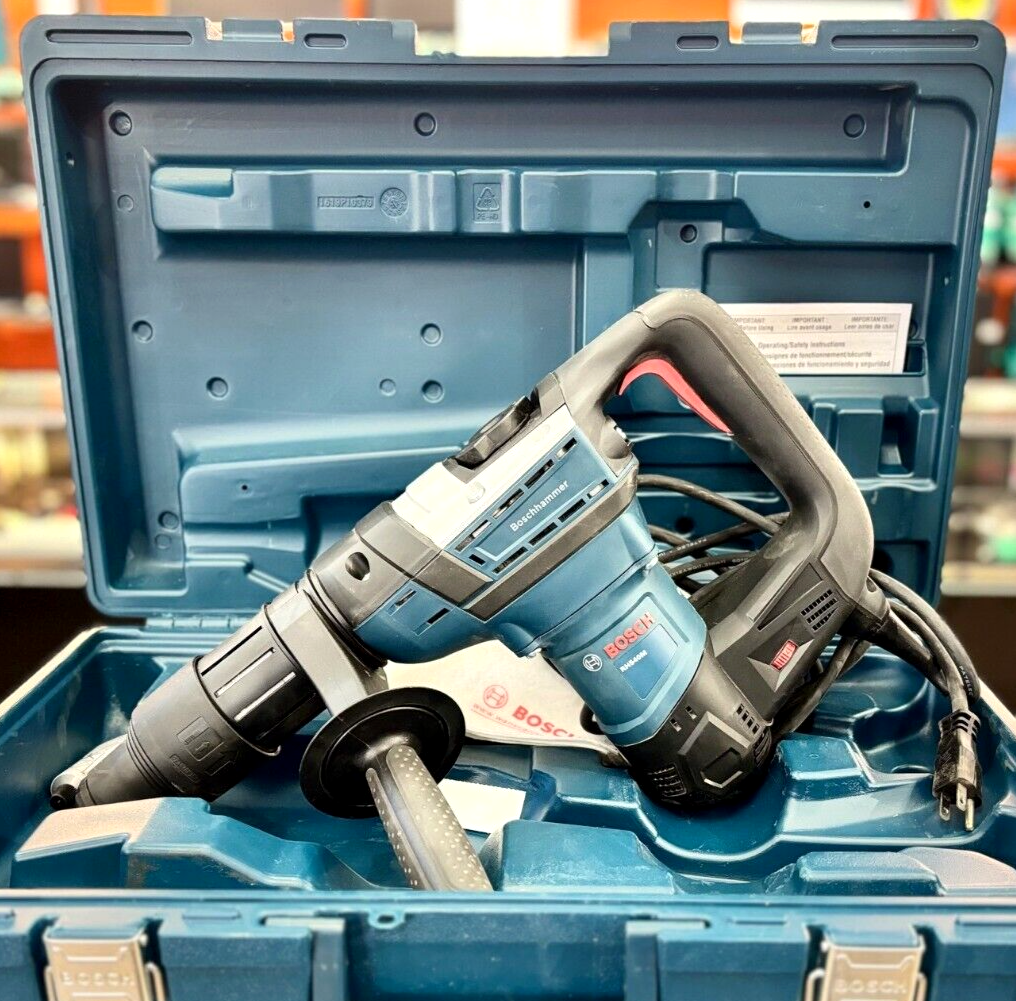 Bosch RH540M SDS-max 1-9/16" Combination Rotary Hammer Drill 12A ...