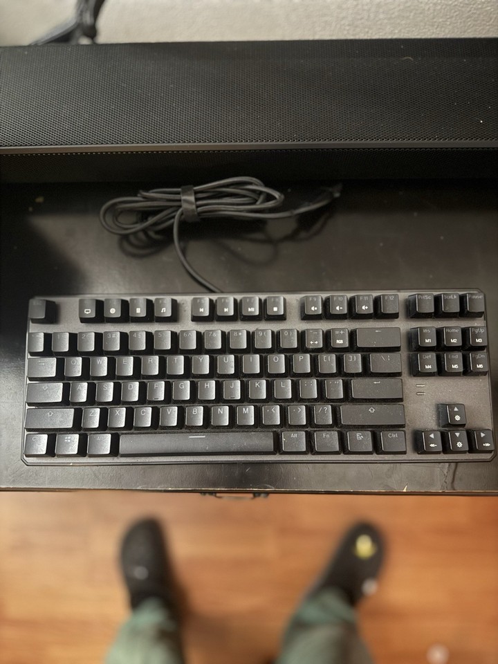 Tecware Phantom 87 Key RGB Mechanical Keyboard LED Red Switch ~ Tested ...