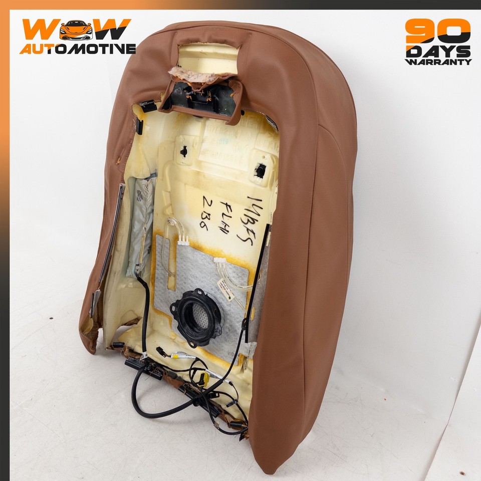 14-19 BENTLEY FLYING SPUR FRONT LEFT DRIVER SIDE UPPER BOTTOM SEAT ...