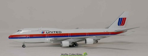 1:400 JC Wings United Airlines B 747-400 N185UA 88647 XX40088 Airplane ...
