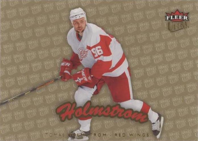 2006-07 Fleer Ultra - Tomas Holmstrom #69 Gold Medallion for sale ...