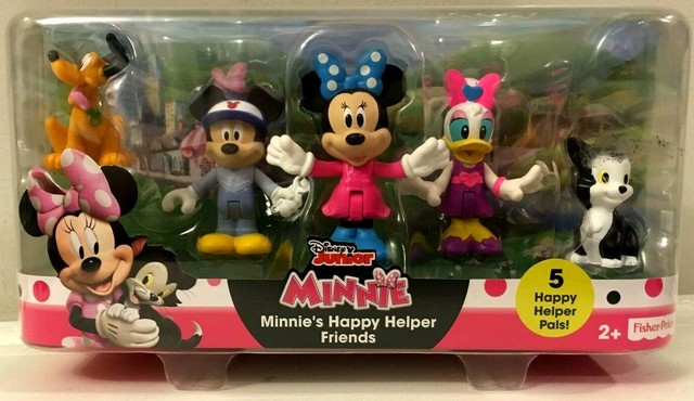 Minnie Disney Junior 5 Figures Minnie's Happy Helper Friends for sale ...