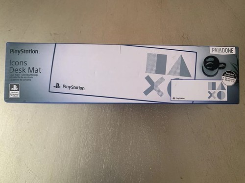 Official Sony PlayStation Icons Gaming Desk Mat Keyboard Mouse Pad (27 ...