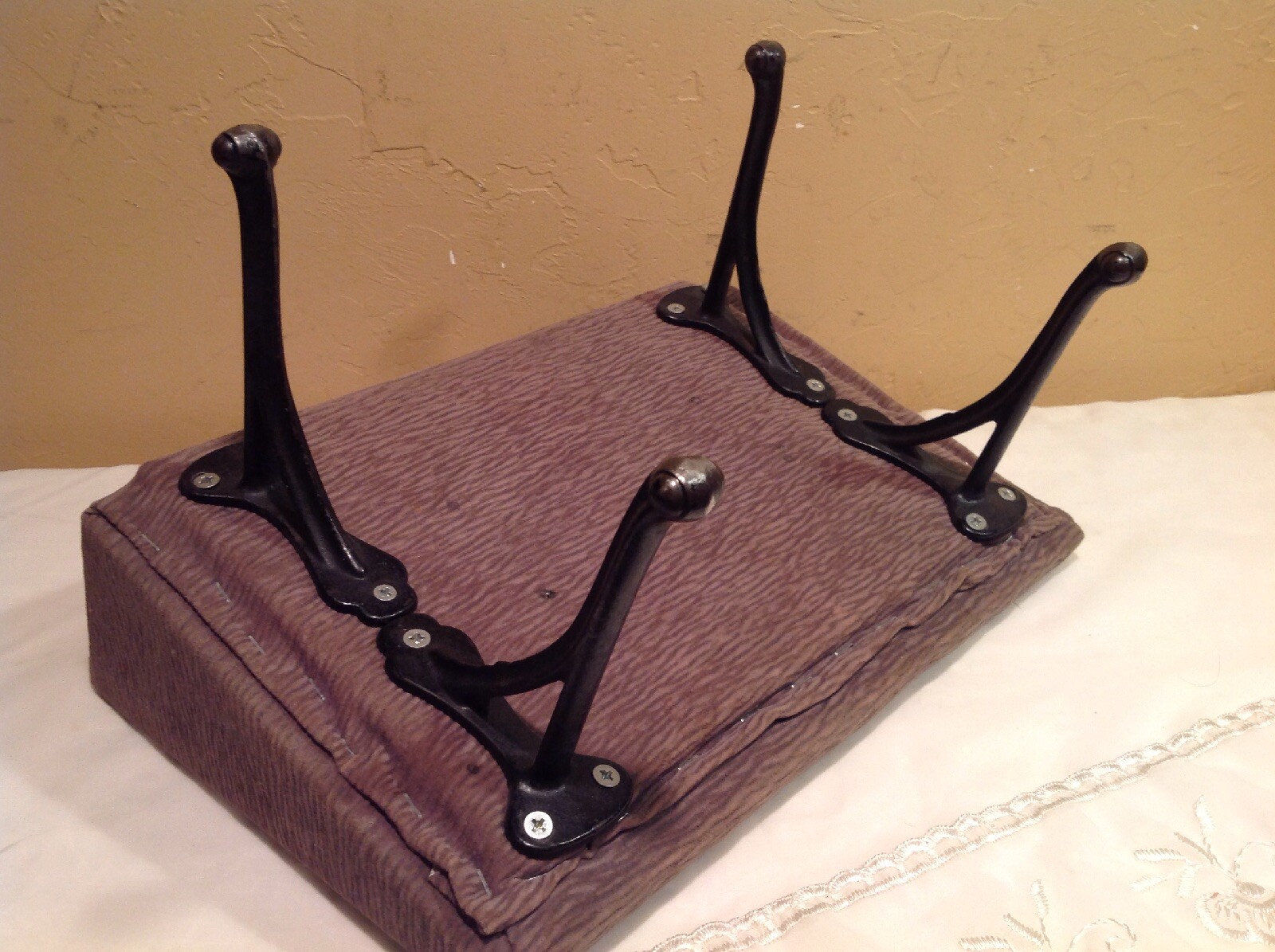 Vintage Cast Iron Leg Victorian Foot Rest | eBay