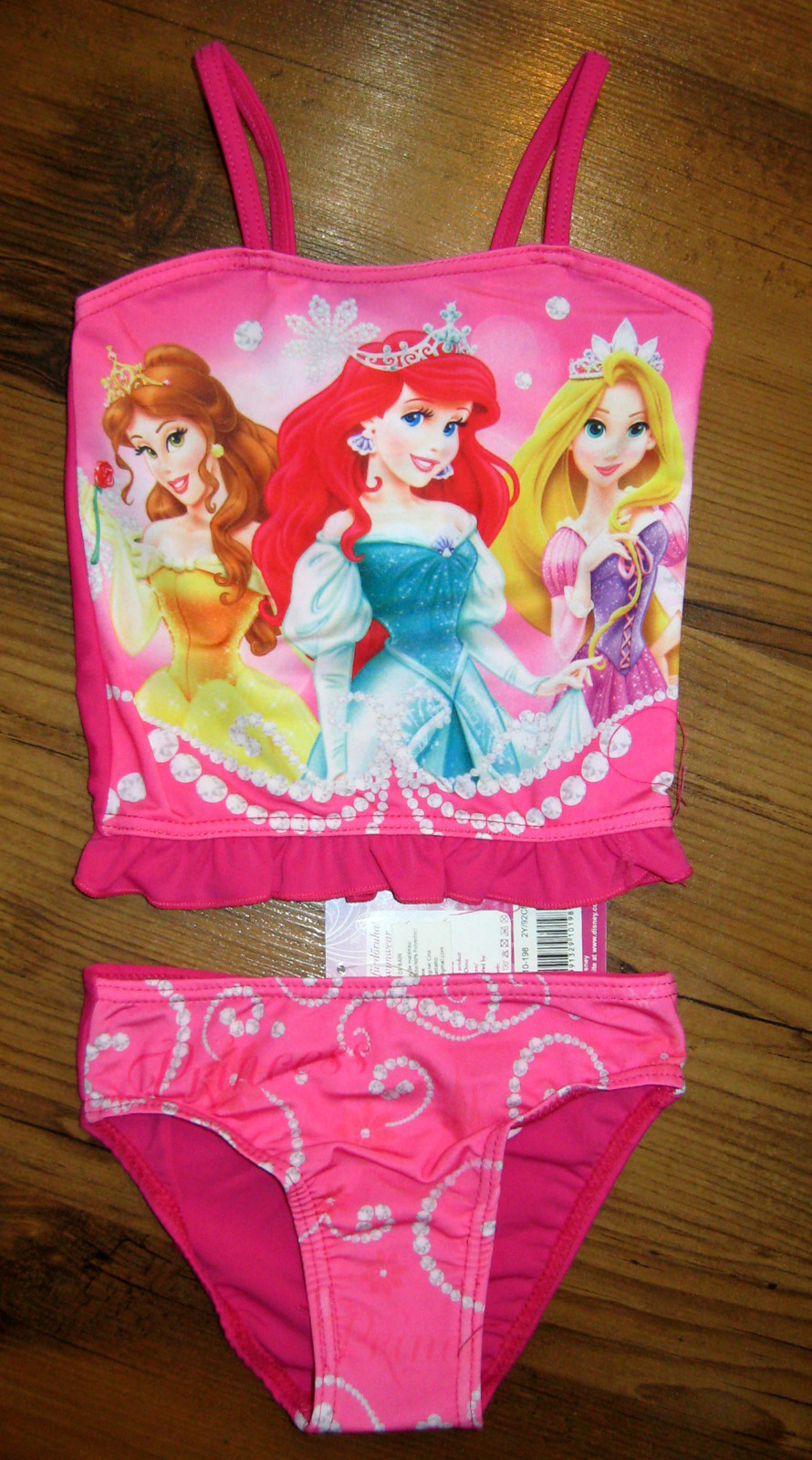 Disney Princess Tankini-Set in Größe: 92 Rosa oder Pink Prinzessinnen ...