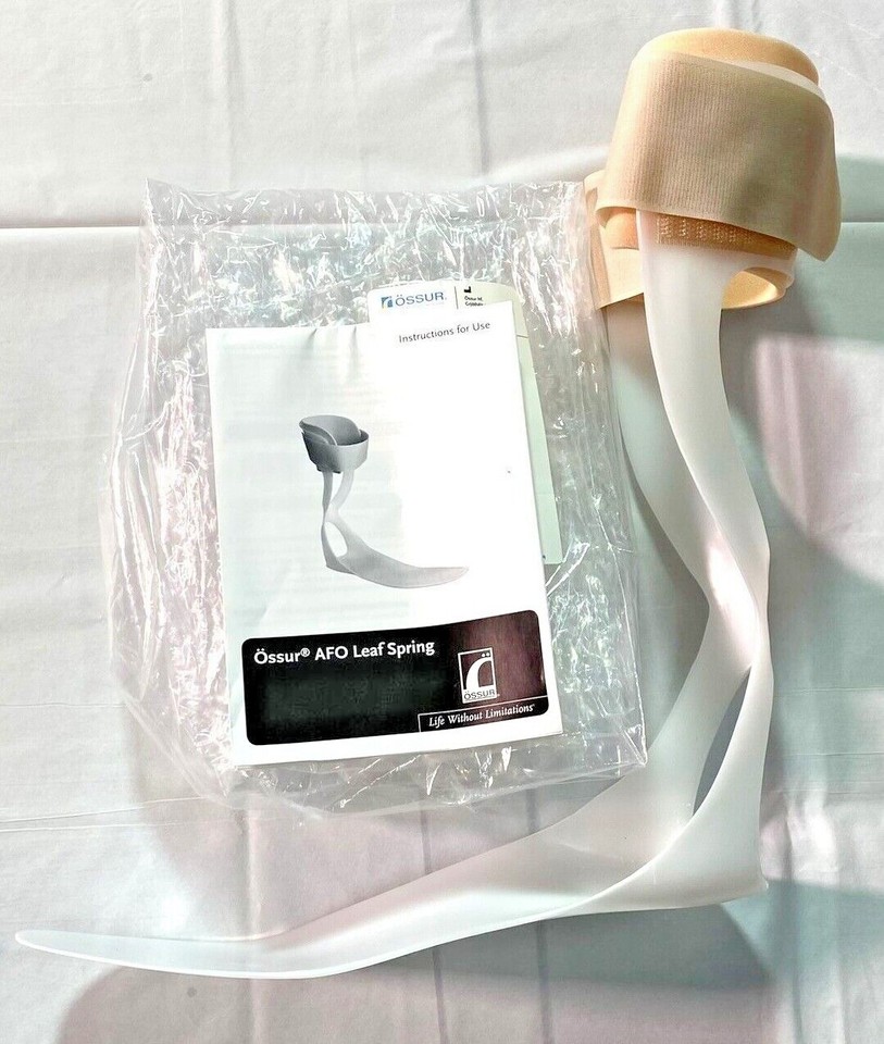 Ossur AFO Leaf Spring - Drop Foot - Ankle Foot Orthosis - Left & Right ...
