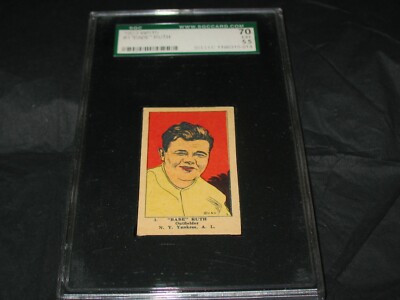 1923 W515 #3 BABE RUTH SGC 70 EX+ 5.5 ~Check My Others Out! | eBay