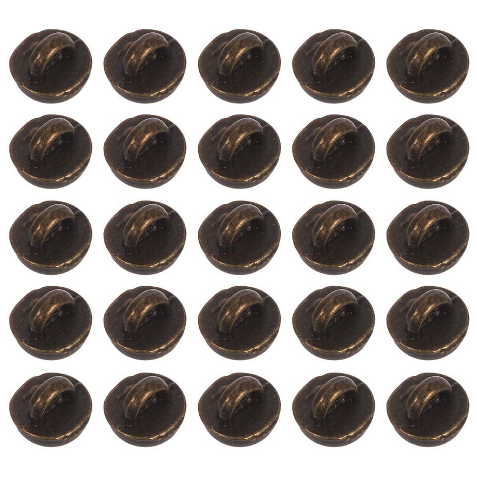 50 Pcs Mini Metal Foot Buttons Decorative for Crafts Crochet Animal ...