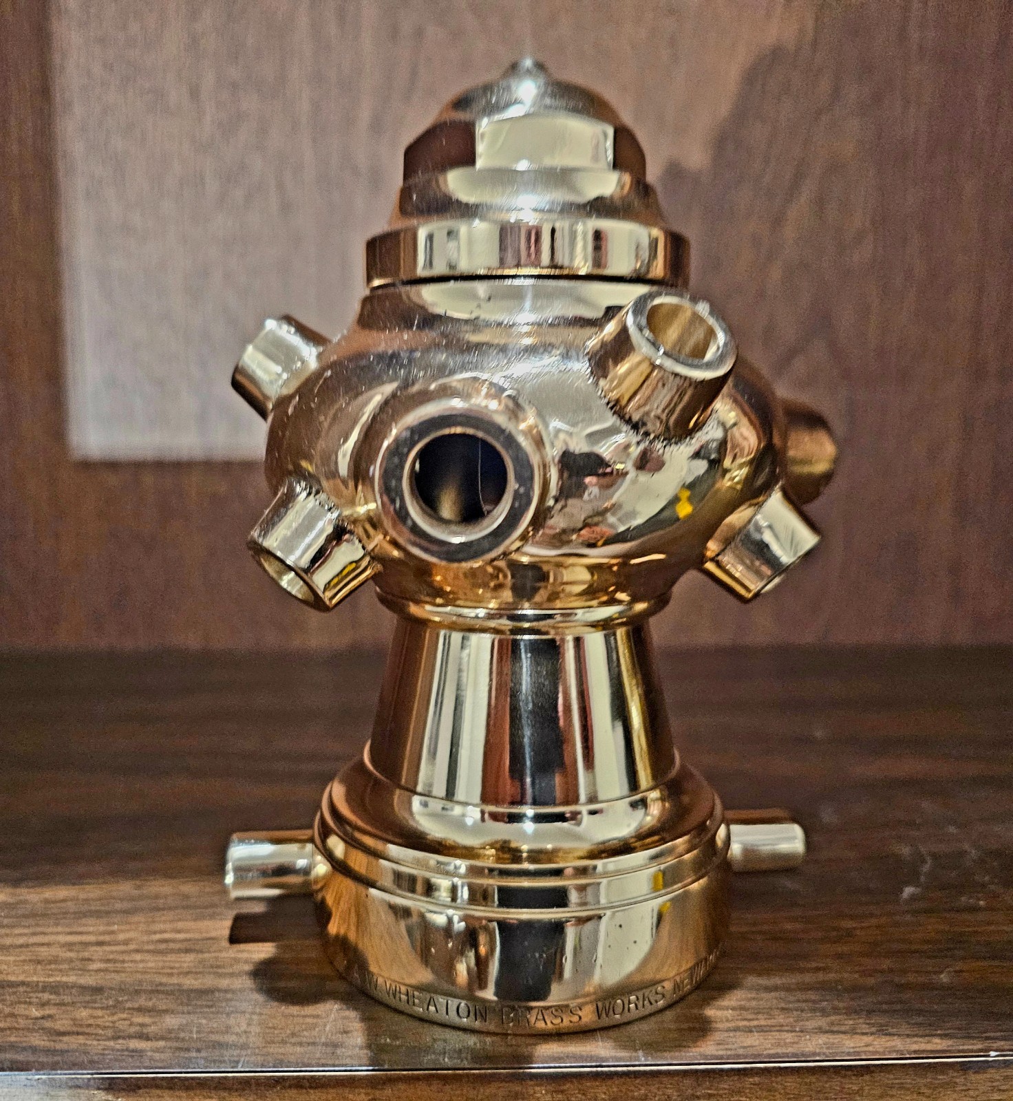 Rare Polished Cellar (bresnan) Nozzle by A.W. Wheaton Brass Works | eBay