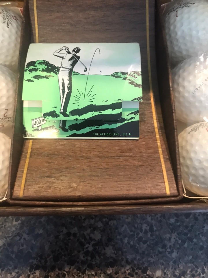 VERY RARE JACK NICKLAUS GOLF BALL SET + MACGREGOR PUTTER COVER ...