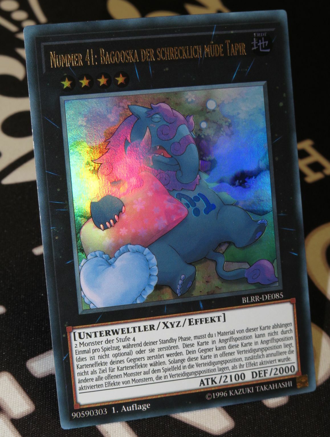 Yu-Gi-Oh! Nummer 41: Bagooska der schrecklich müde Tapir - Ultra Rare ...