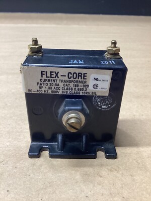Flex-Core 189-020 Current Transformer 20:5A #130M64 | eBay
