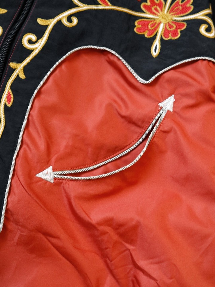 KAPITAL Polytaffeta 2TONE Tennessee Cactus Flower Parka K2410LJ087 Made ...