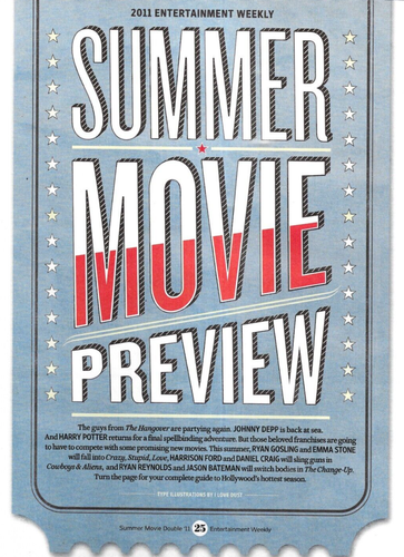 Entertainment Weekly Magazine Harry Potter Summer Movie Preview Emma ...