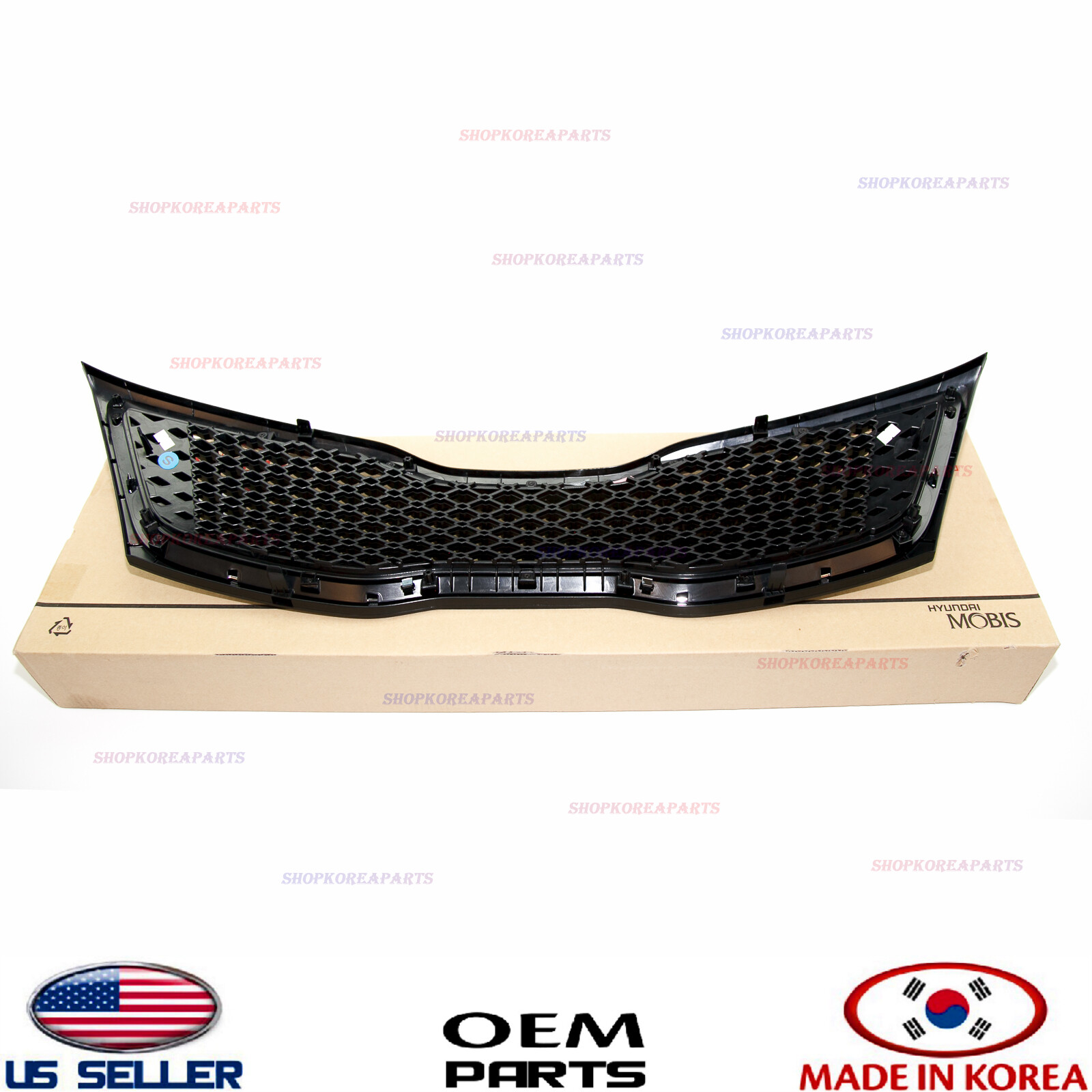Genuine Front Bumper Radiator Upper Grille ⭐OEM⭐ Kia Optima 2014-2015 ...