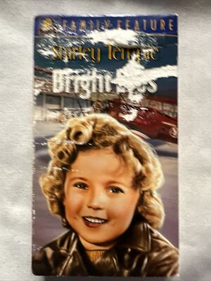 1962 BRIGHT EYES SHIRLEY TEMPLE VHS Tape, COMPLETE/TESTED SEE PHOTOS ...
