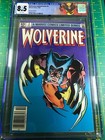 Wolverine Limited Series #2 CGC 8.5 Newsstand Variant White Pages ...