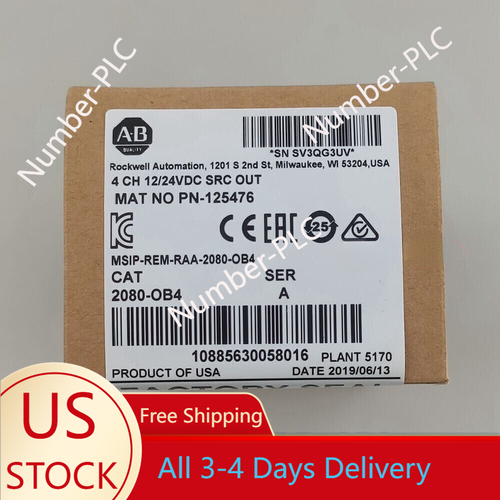 2080-OB4 AB Micro800 4 Point Source Output Spot Goods Brand New in Box ...