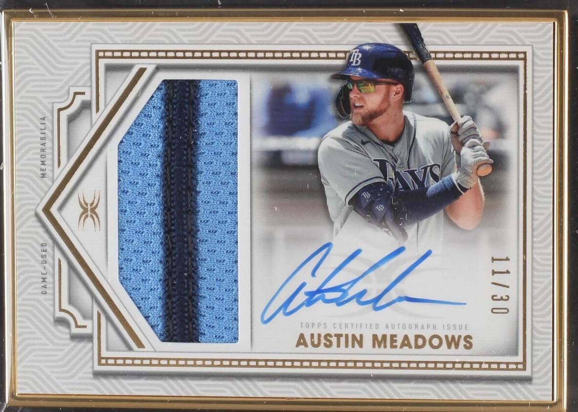 2022 Topps Definitive Collection - Framed Autograph Patch Collection ...