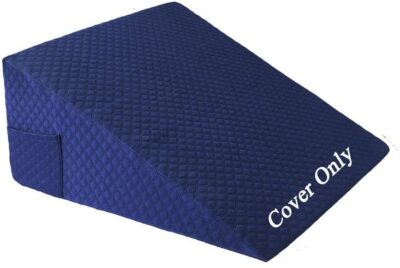 Wedge Pillow Cover Bed Triangle Pillow Case (Replacement Cover Only ...