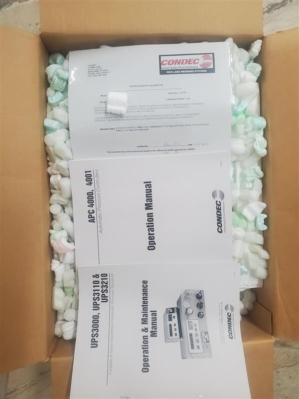 Condec PCM1000-1 Controller w/ UPS3000AGA Digital Pressure Indicator | eBay